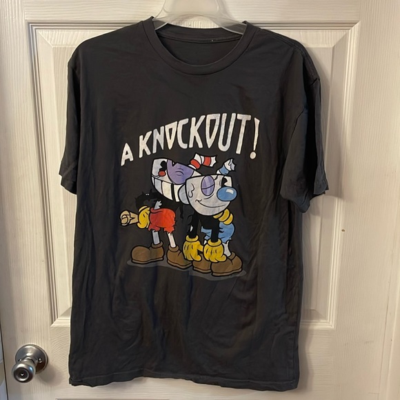 Cuphead | Shirts | Mens Cuphead Knockout Pose Tshirt Sz Unknown ...